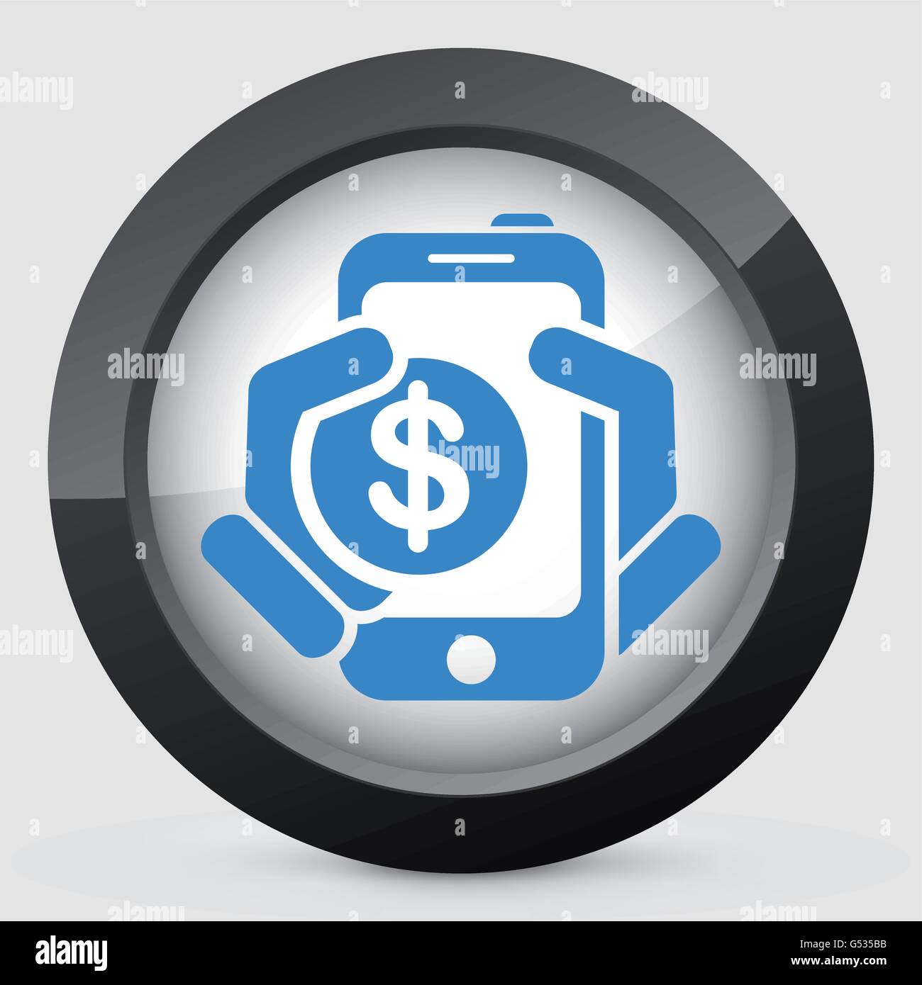 Phone cost icon Stock Vector Image & Art - Alamy