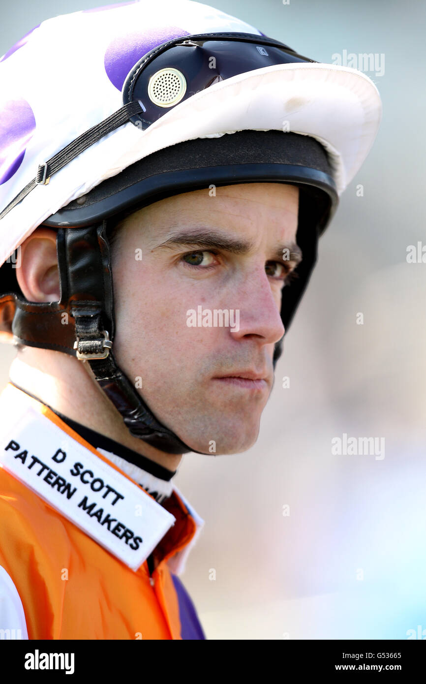 Jockey Paddy Aspell prior to his ride on Aerodynamic in the Download ...
