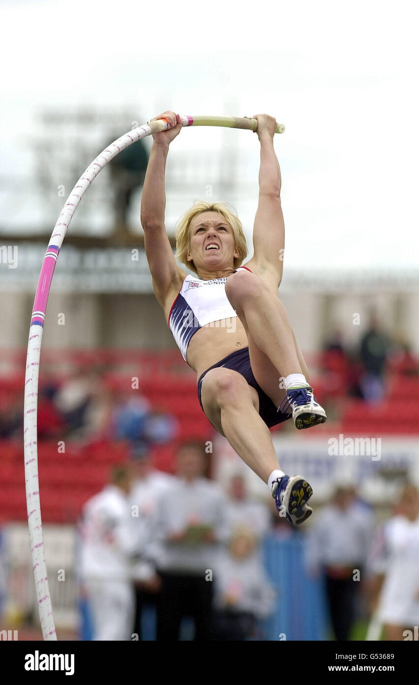 Janine Whitlock Spar athletics Stock Photo - Alamy