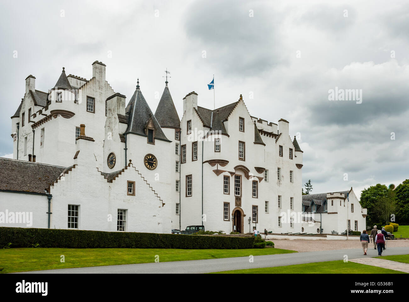 United Kingdom, Scotland, Perth and Kinross, Blair Atholl, Blair Castle ...