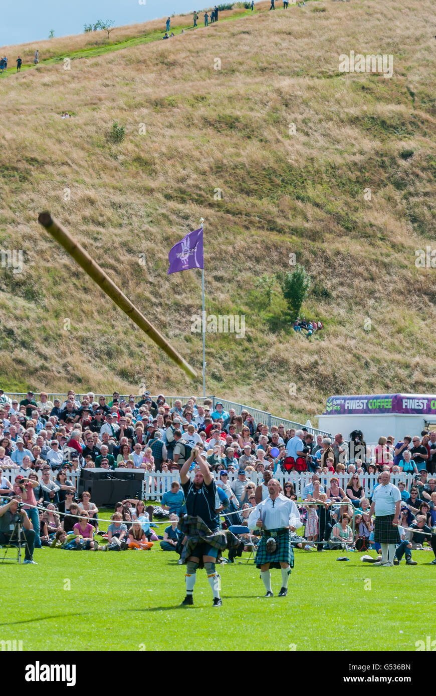 United Kingdom, Scotland, Edinburgh, The Gathering 2009, Tossing the ...