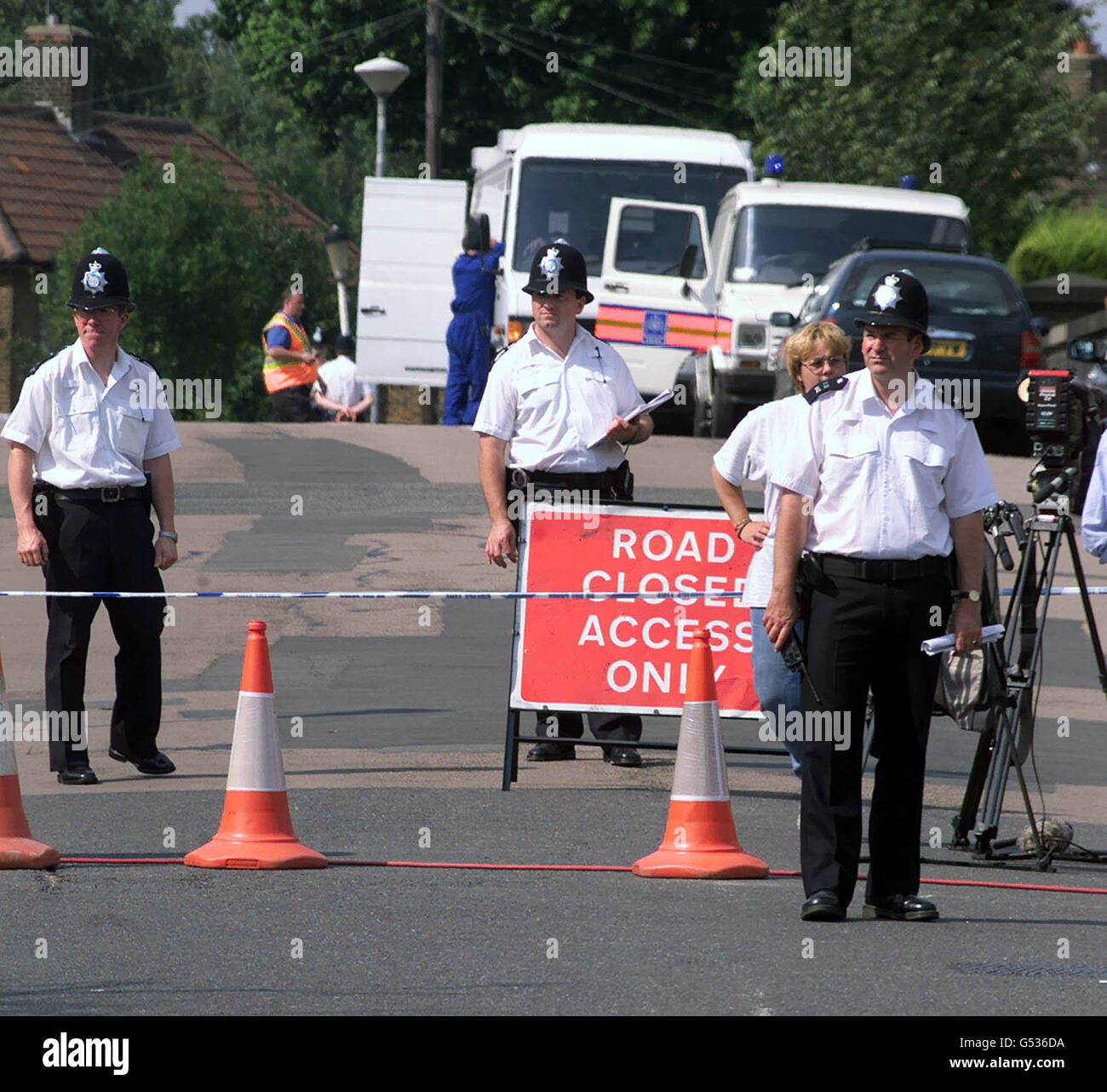 Bomb Alert Acton Stock Photo - Alamy