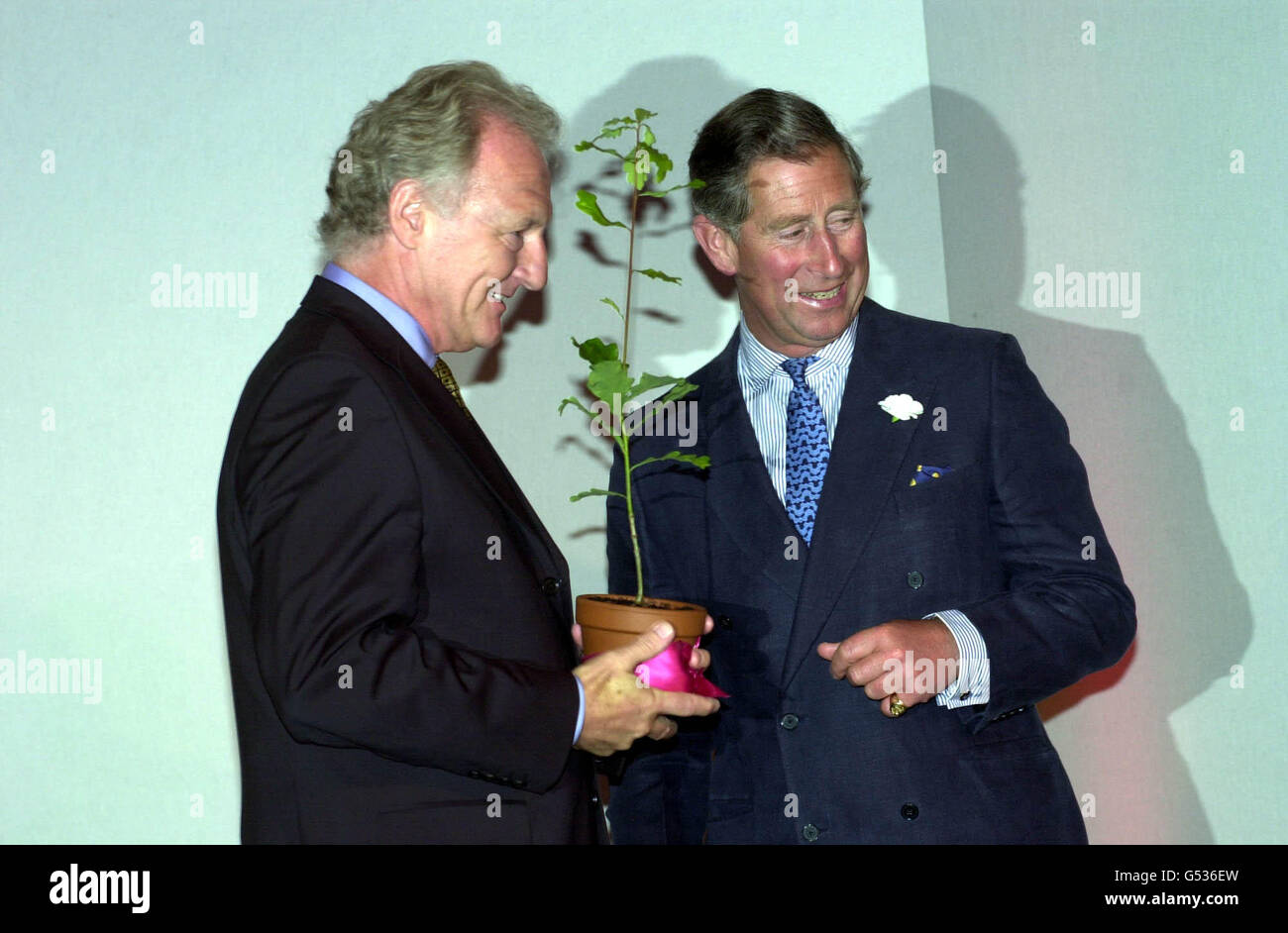 Martin Toogood, of B&Q, receiving the Innovation Award from The Prince ...