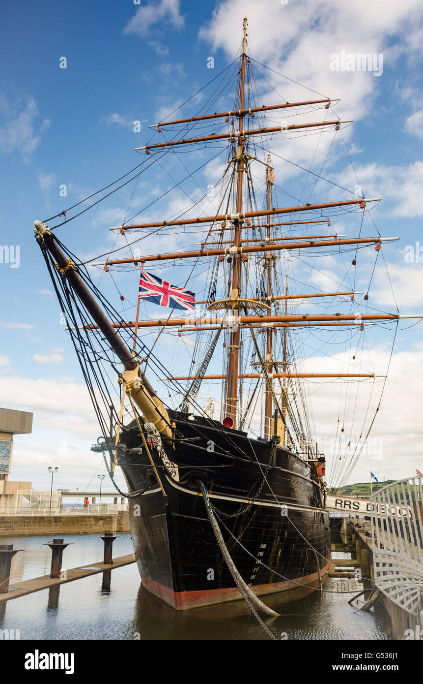 United Kingdom, Scotland, Dundee City, Dundee, RRS Discovery, ship of ...