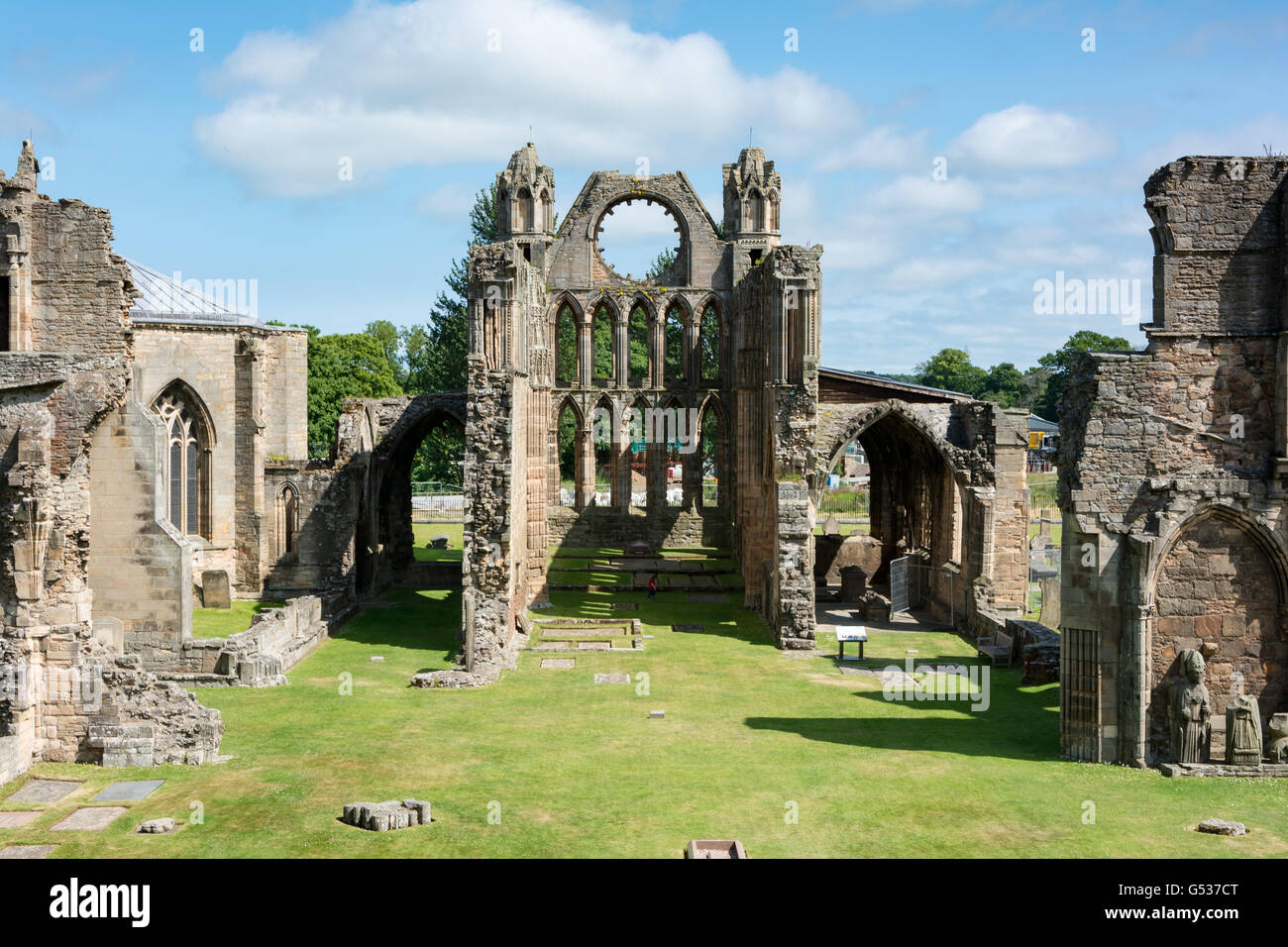 United Kingdom, Scotland, Moray, Elgin, Elgin Cathedral, Elgin ...