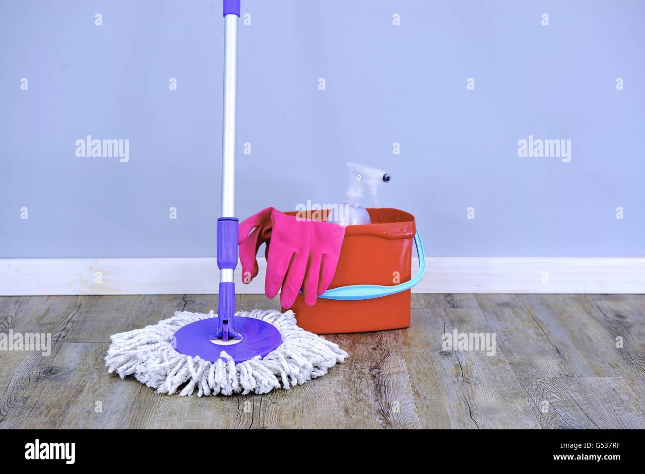 A studio photo of cleaning items Stock Photo - Alamy