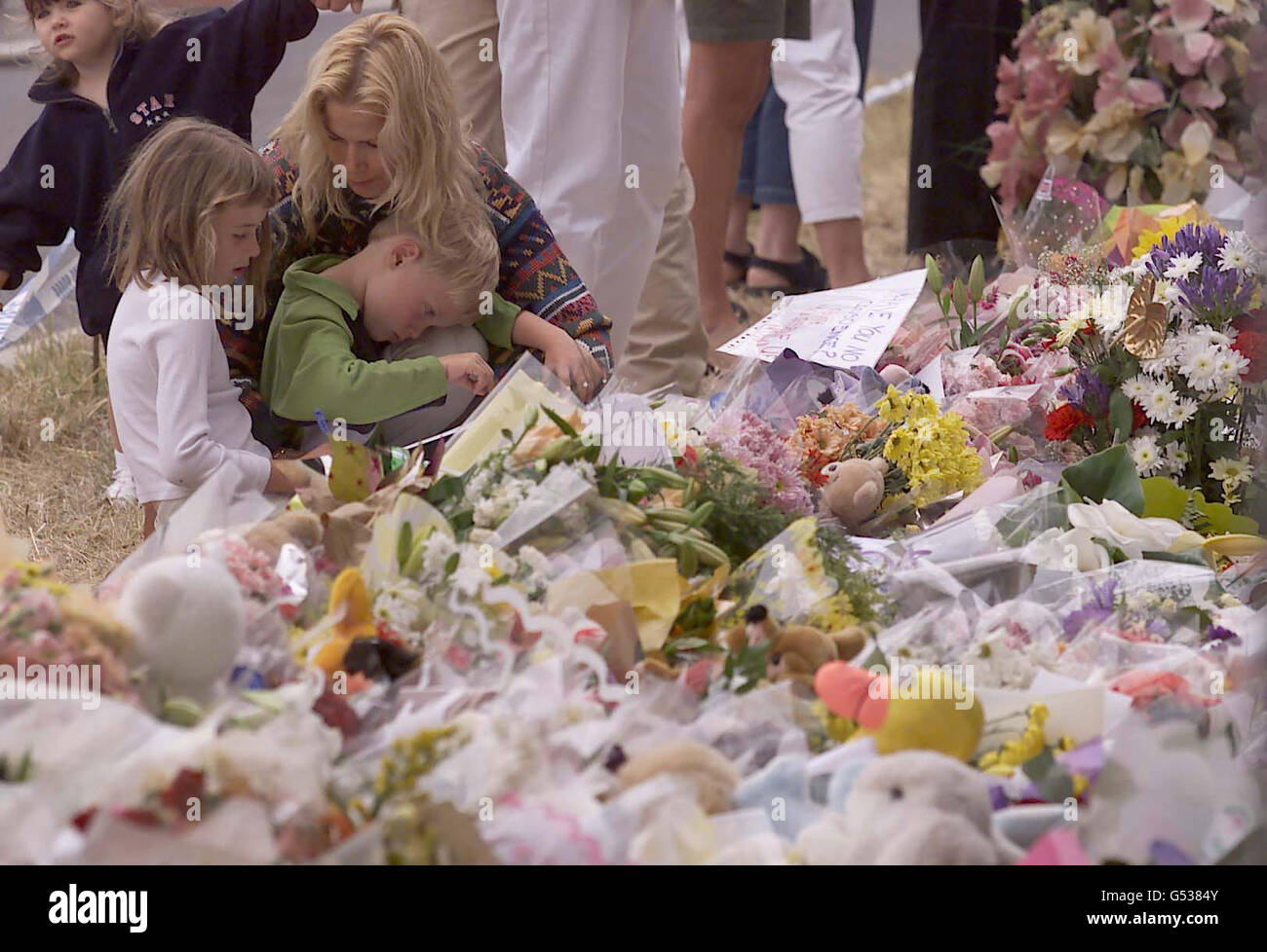 Sarah Payne tributes Stock Photo - Alamy