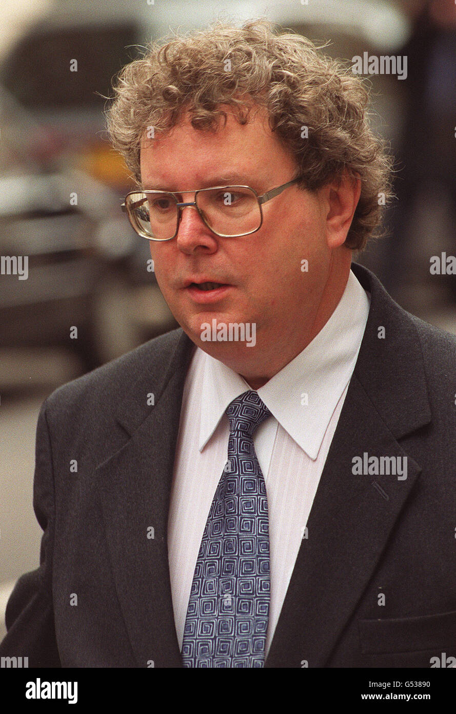 Gynaecologist Richard Neale arrives atGeneral Medical Council Stock ...