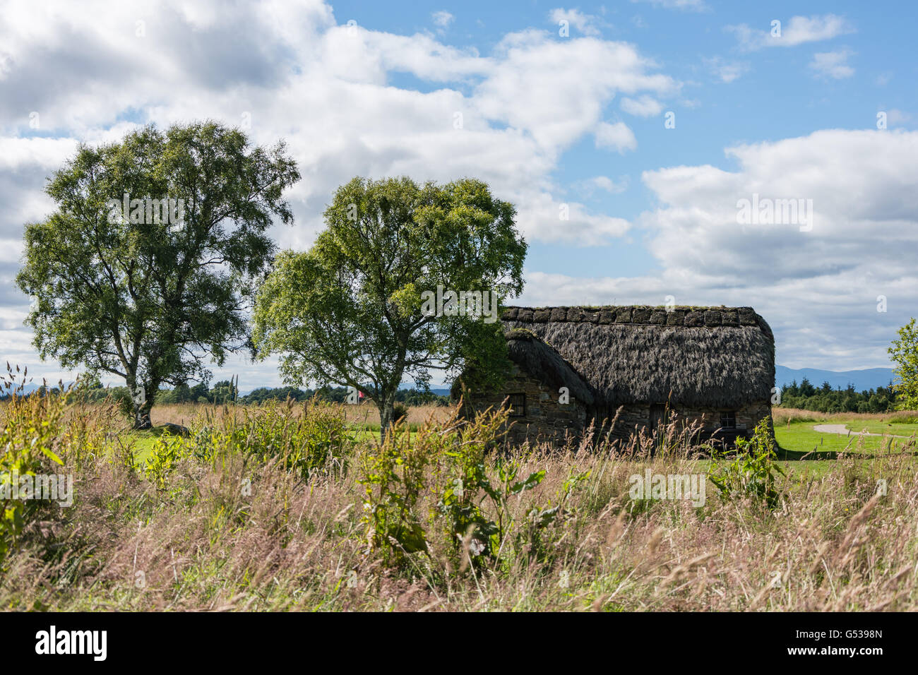 United Kingdom, Scotland, Highland, Inverness, Cawdor Castle memorial ...