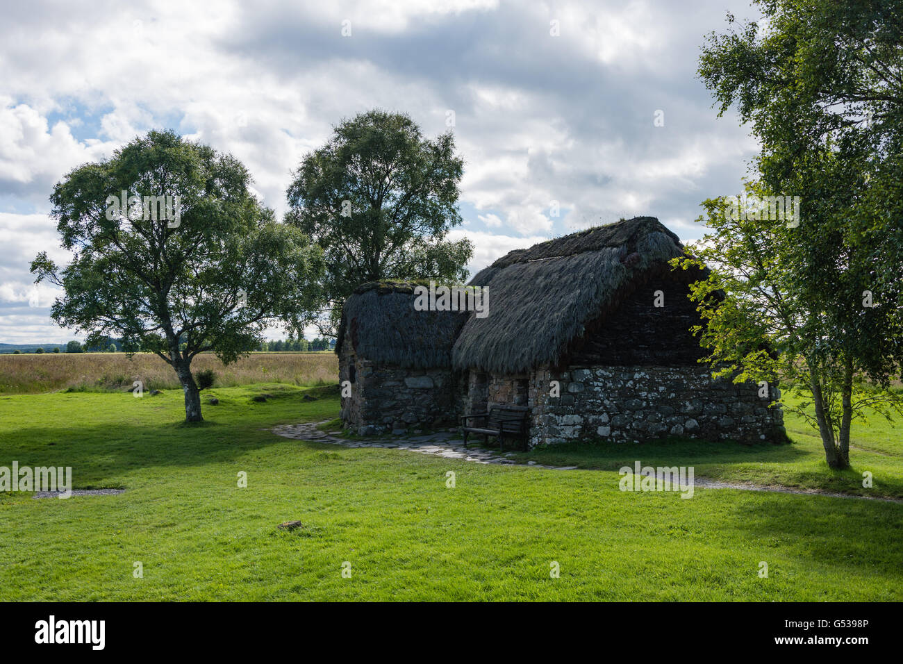 United Kingdom, Scotland, Highland, Inverness, Cawdor Castle memorial ...