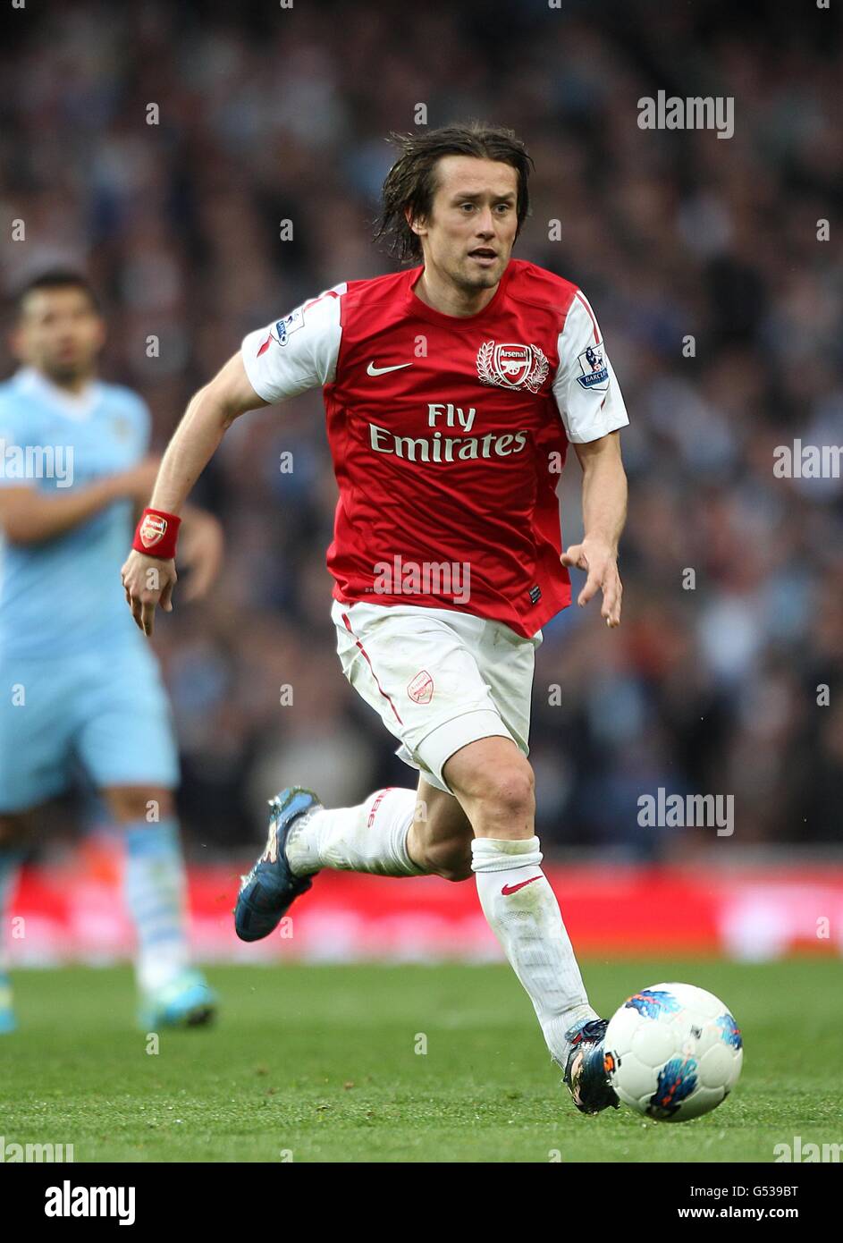 Emirates stadium tomas rosicky hi-res stock photography and images - Alamy