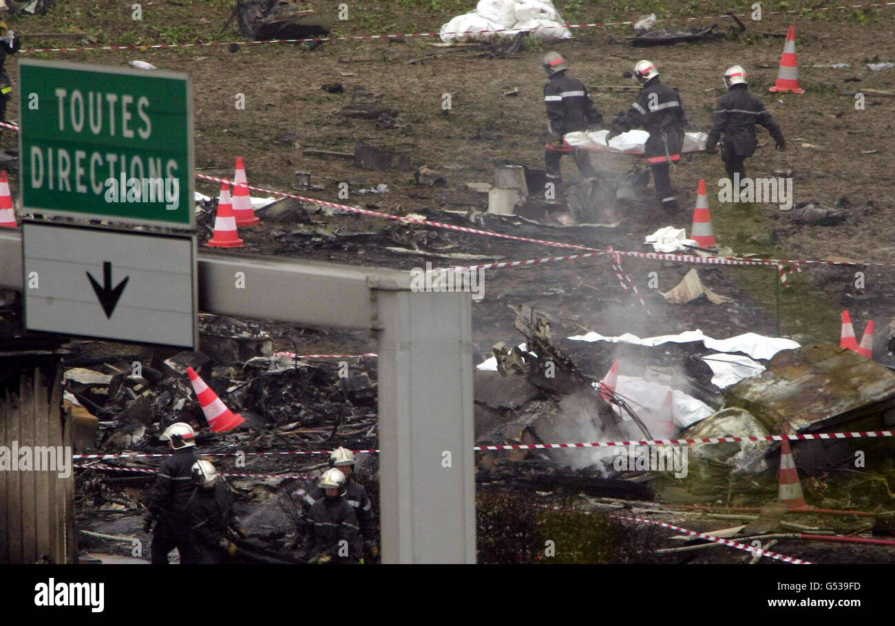 Concorde Crash Wreckage