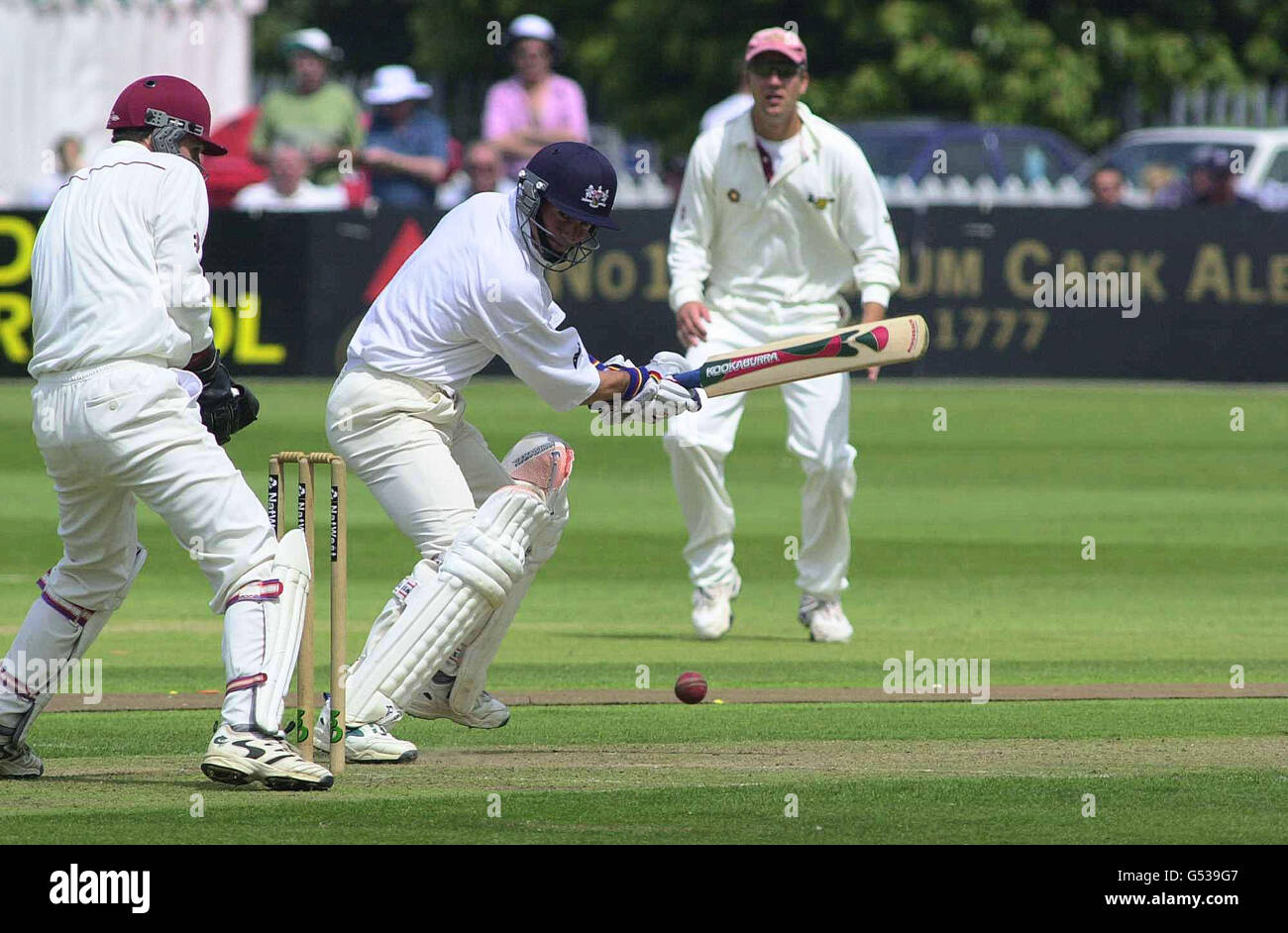 Gloucestershire's Tim Hancock hits out during their NatWest Cricket ...