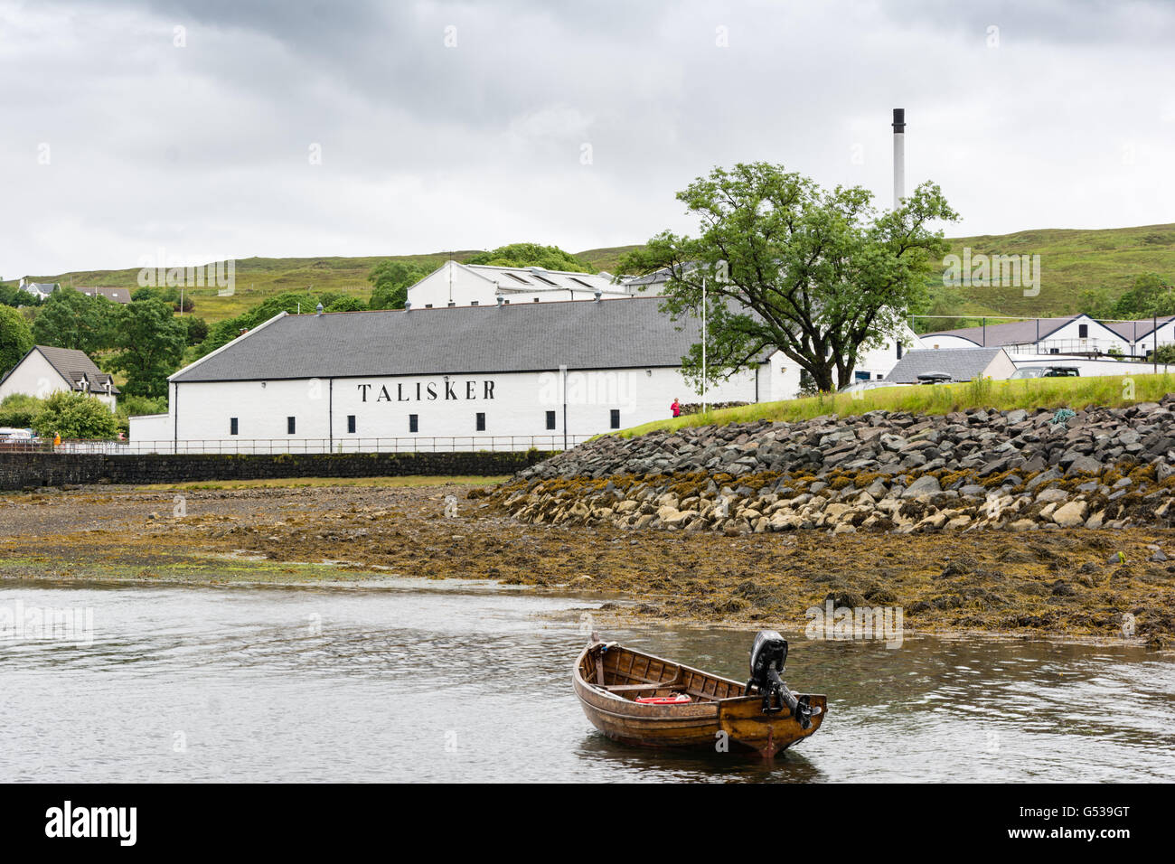 United Kingdom, Scotland, Highlands, Isle of Skye, Carbost, Talisker ...