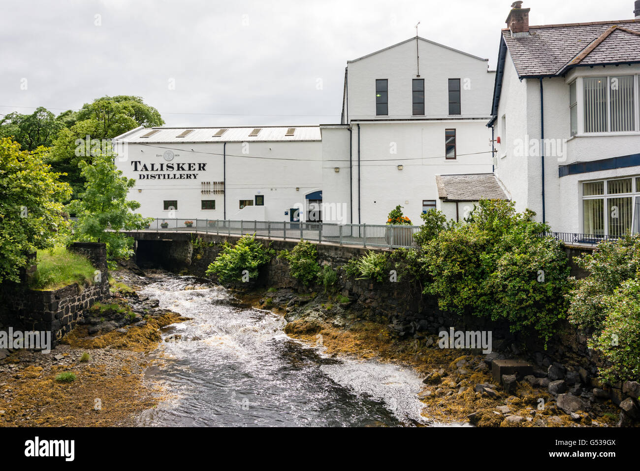 United Kingdom, Scotland, Highlands, Isle of Skye, Carbost, Talisker ...