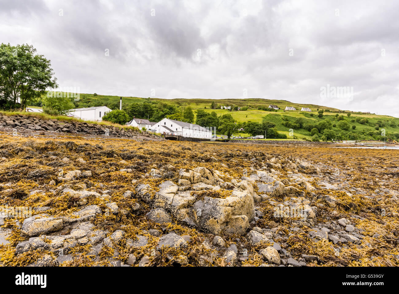 United Kingdom, Scotland, Highlands, Isle of Skye, Carbost, Talisker ...