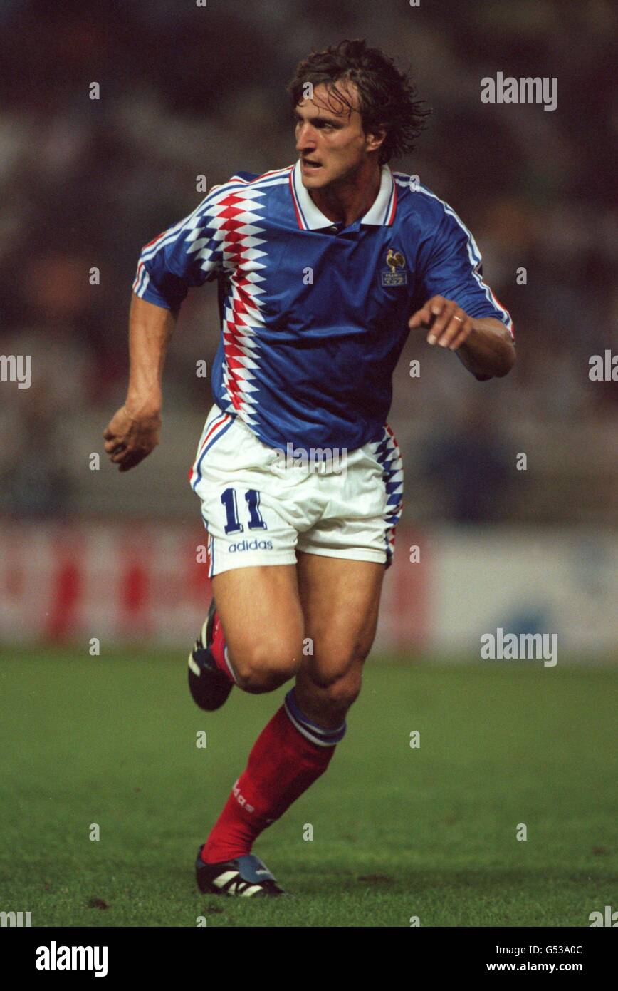 Soccer - France. David Ginola, France Stock Photo - Alamy