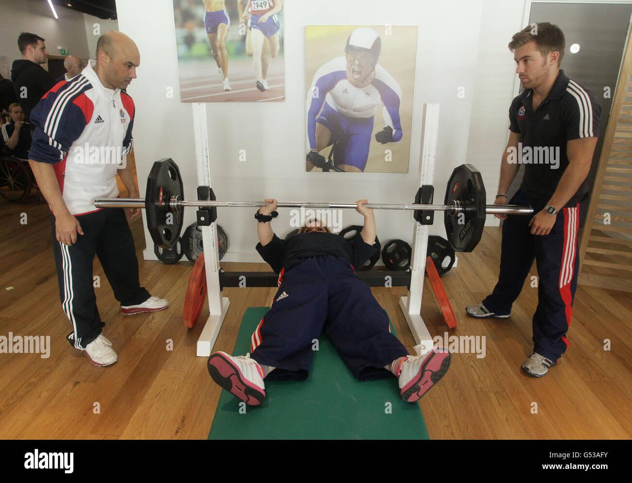 Paralympics - Team GB Announcement - Deloitte House Stock Photo - Alamy