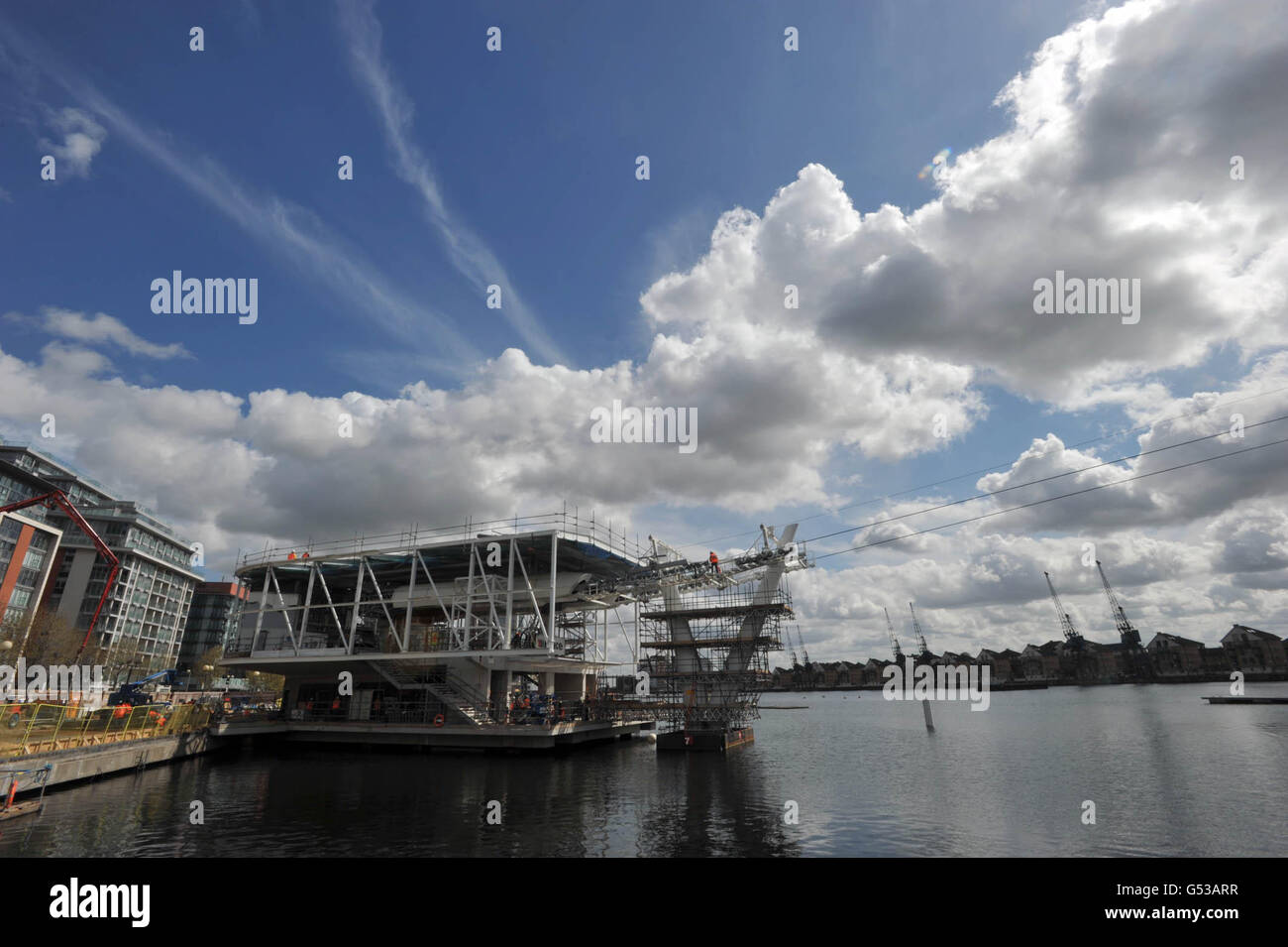 Emirates Air Line. The Emirates Sky Line, which is under construction ...