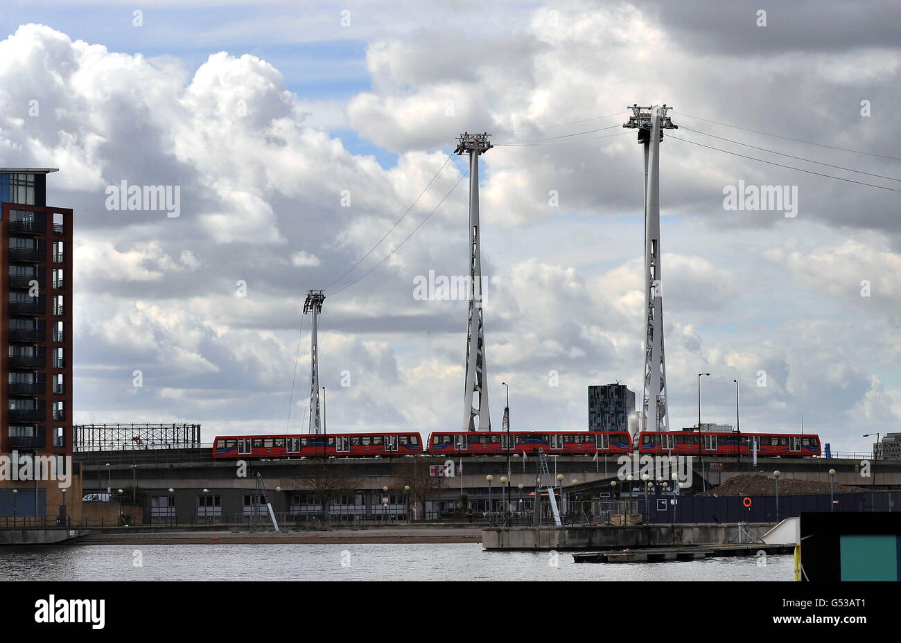 Emirates Air Line. The Emirates Sky Line, which is under construction ...