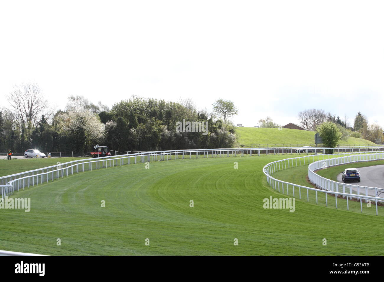 Epsom Racecourse stock Stock Photo - Alamy