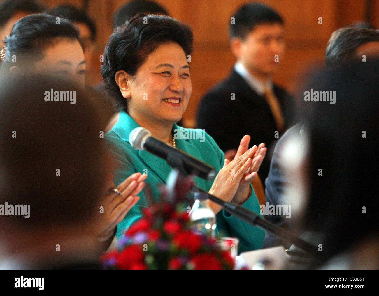 Liu Yandong visits Northern Ireland Stock Photo - Alamy