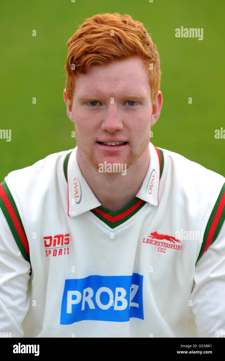 Cricket - 2012 Leicestershire Photocall - Grace Road Stock Photo - Alamy