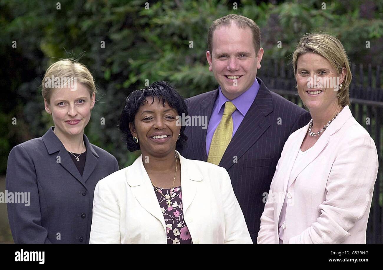 The Prince of Wales's Press staff (L-R) Kirsten Clark (Assistant Press ...