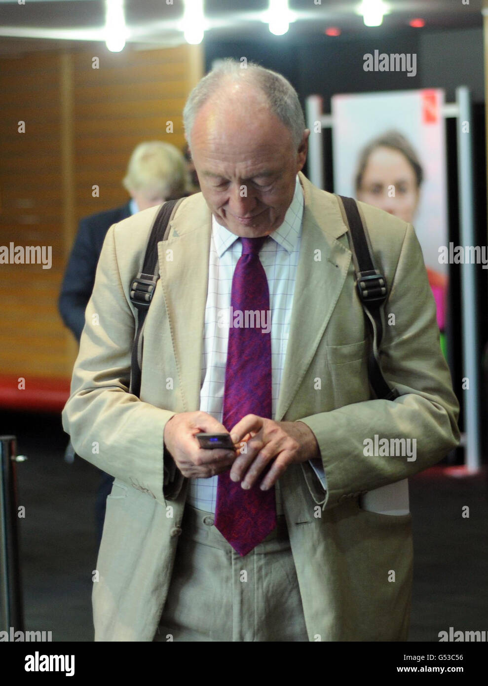 Labour candidate Ken Livingstone arrives for the London Gay Mayoral ... Labour candidate Ken Livingstone arrives for the London Gay Mayoral ...
