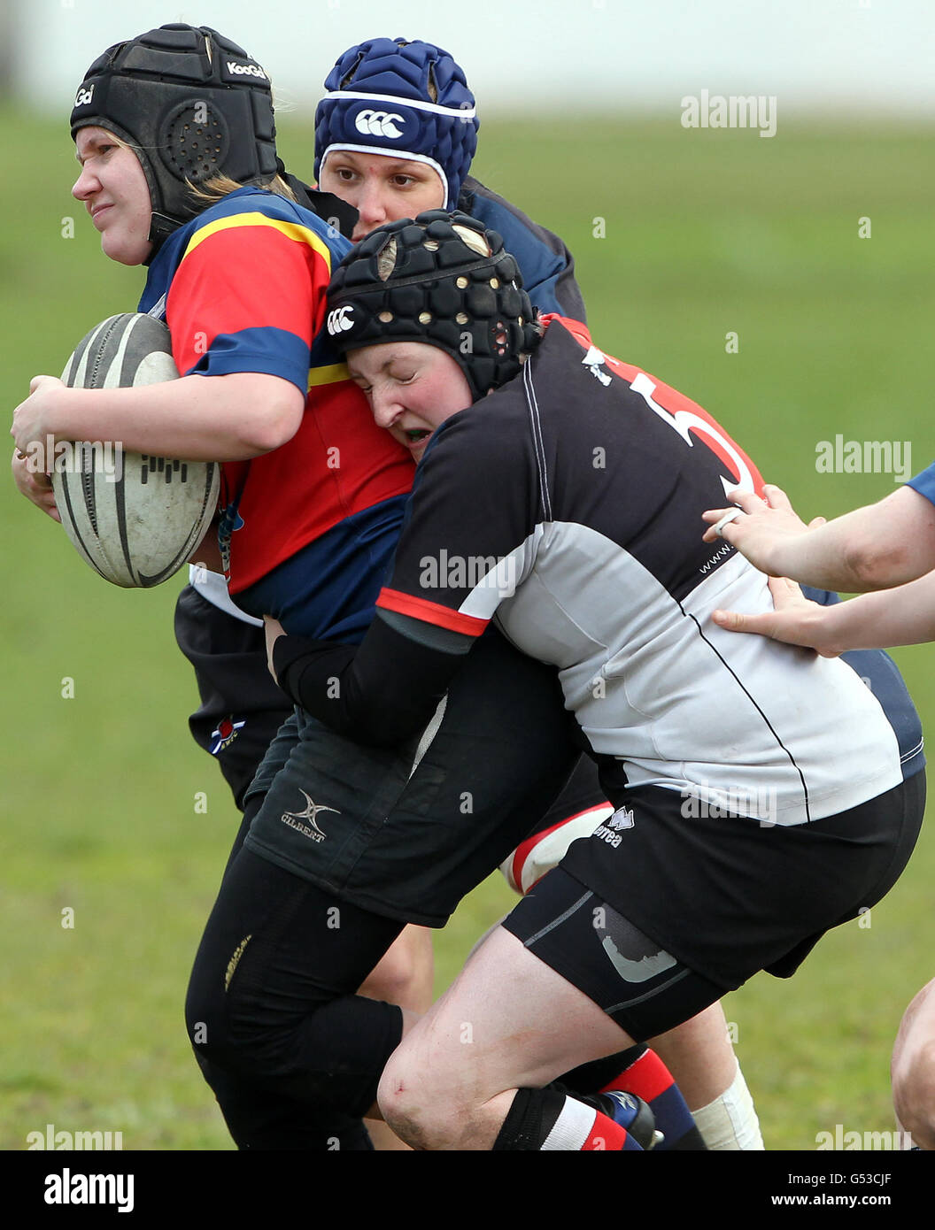 Murrayfield Wanderers Cat Syme (5) during the Women's Cup Qualifying ...