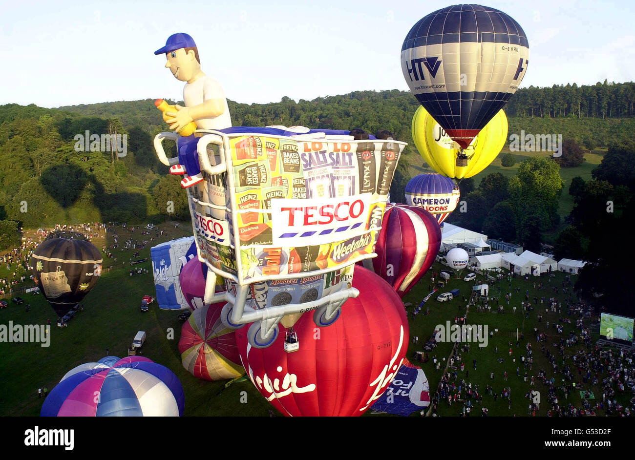 Balloons take off from Ashton Court in Bristol for the International ...
