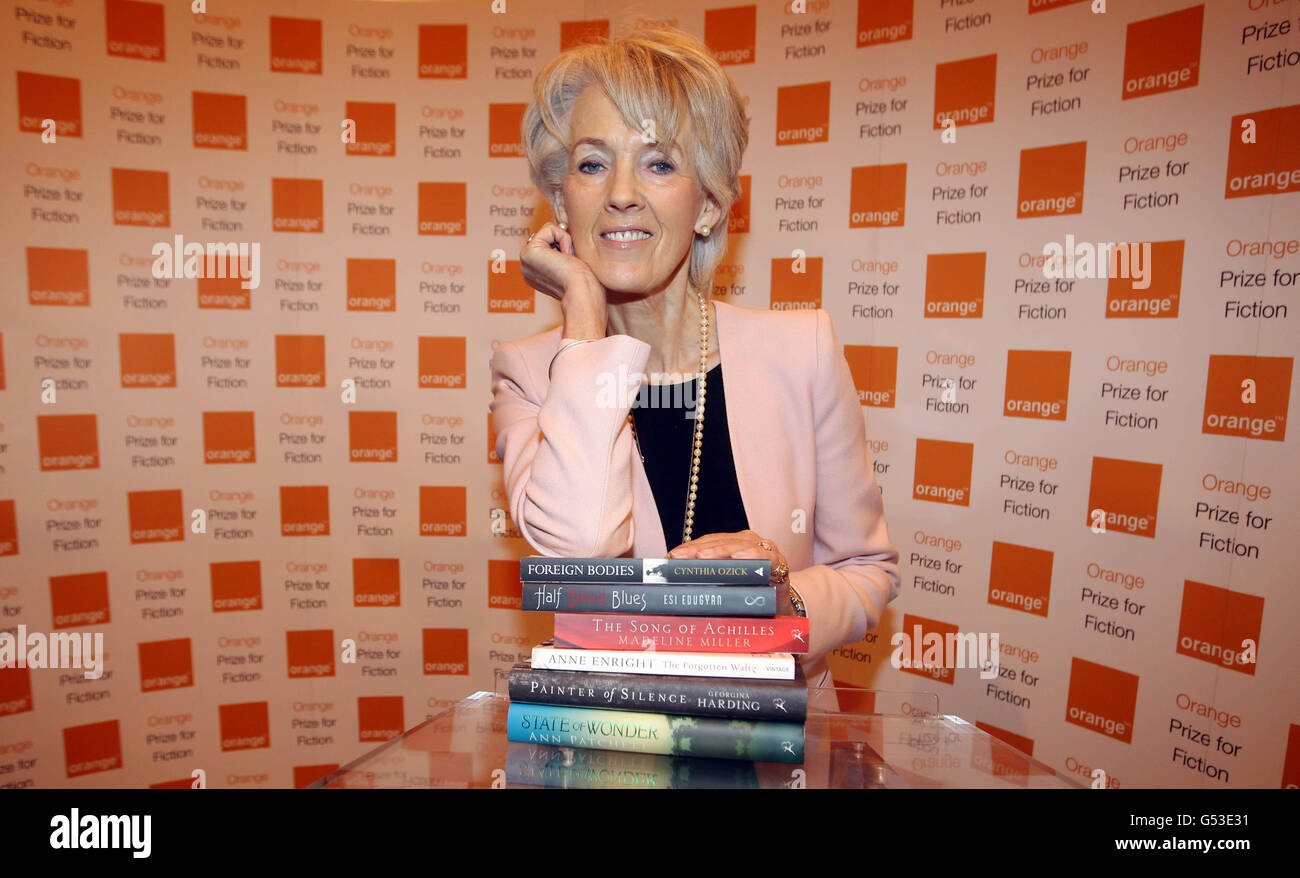 Orange Prize for Fiction Stock Photo - Alamy