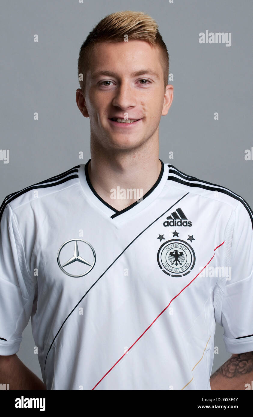 Marco Reus, at the official portrait photo session of the German men's ...