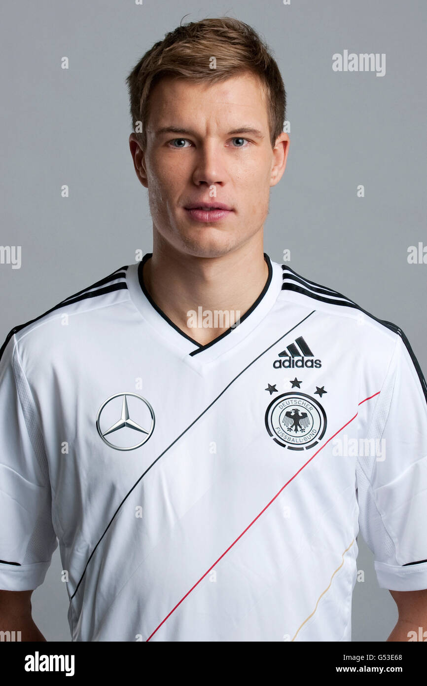 Holger Badstuber, at the official portrait photo session of the German ...