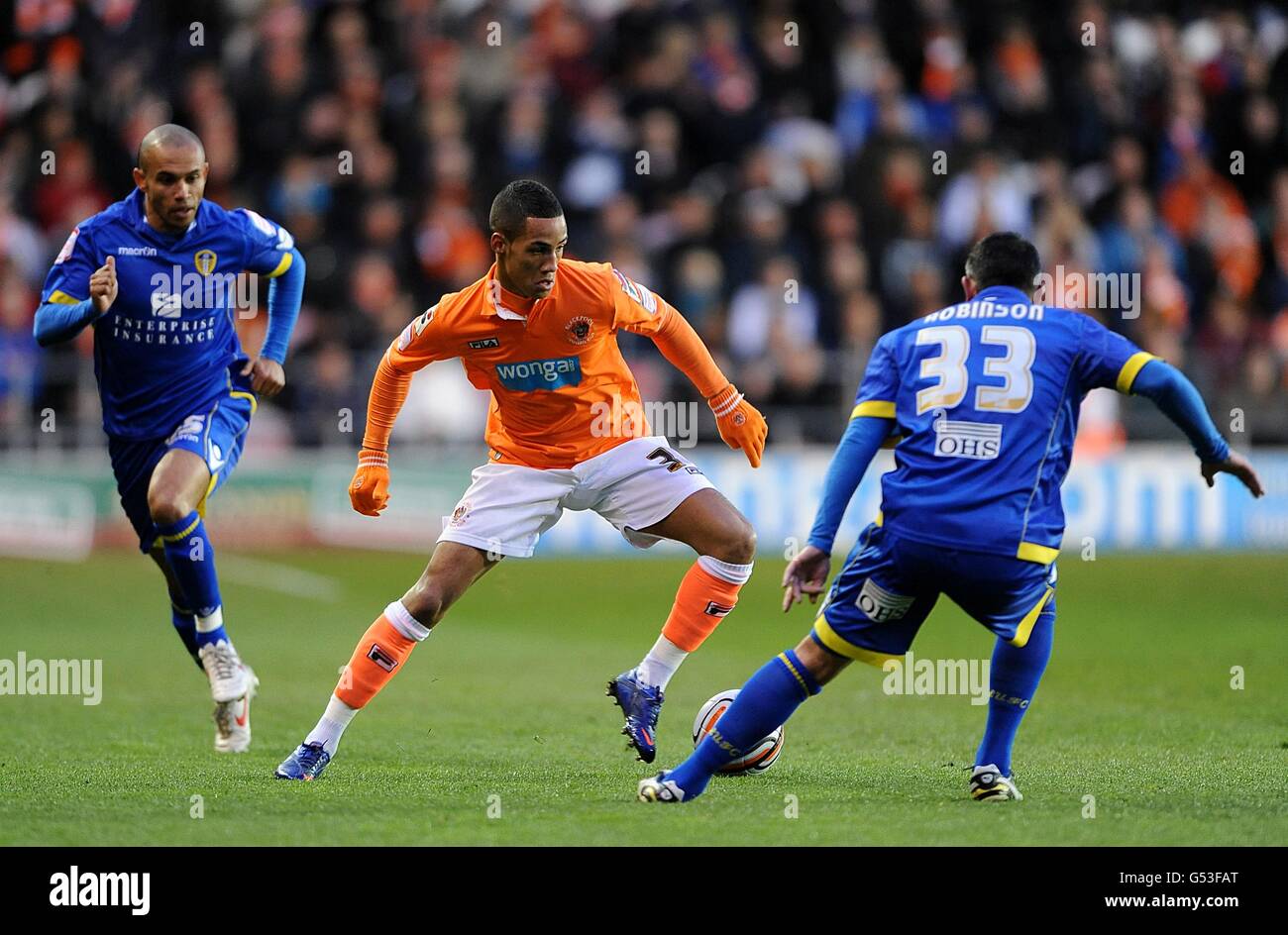 Soccer - npower Football League Championship - Blackpool v Leeds United ...