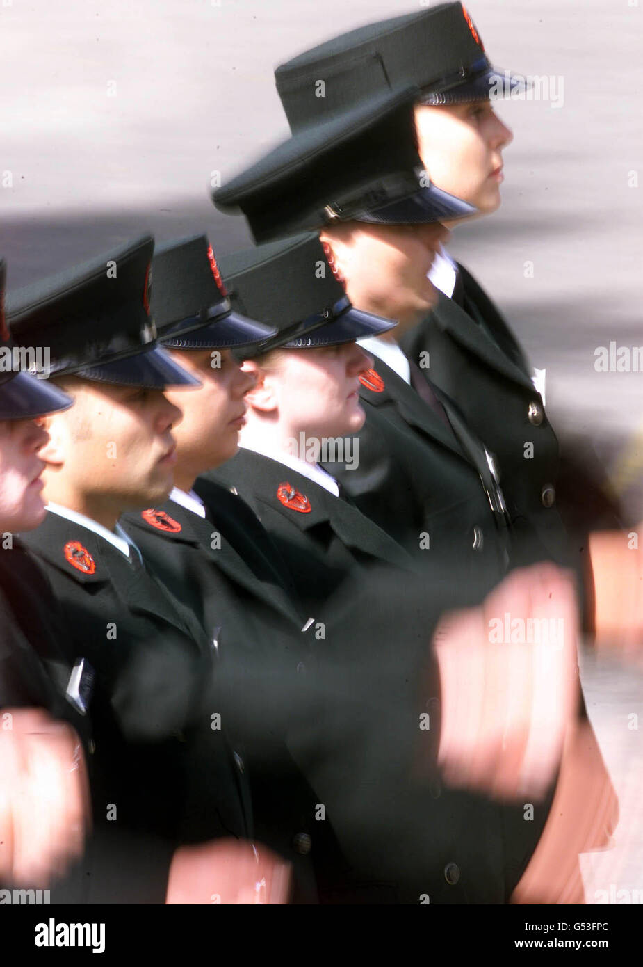 The final squad of Royal Ulster Constabulary recruits pass out at ...