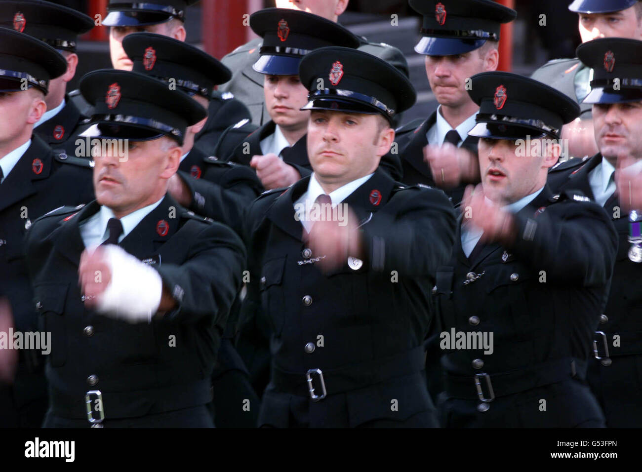 Collusion loyalist paramilitaries banning plastic bullets hi-res stock ...