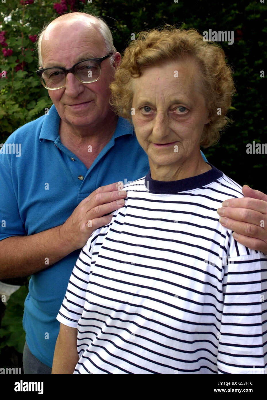 Ray and Juanita Downing the parents of Stephen Downing at home in ...