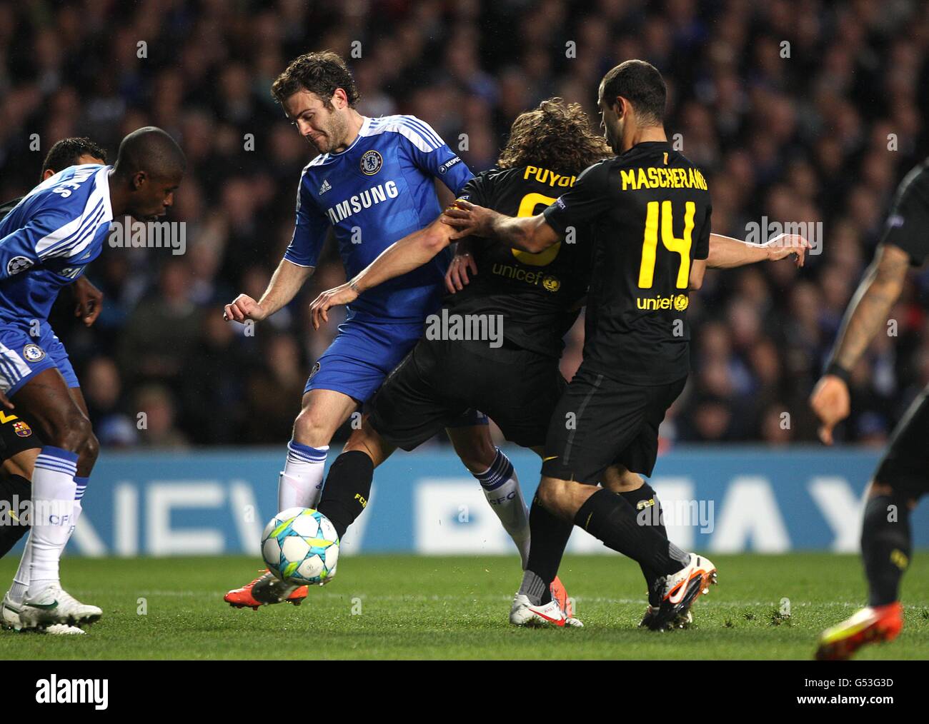 Soccer - UEFA Champions League - Semi Final - First Leg - Chelsea v ...