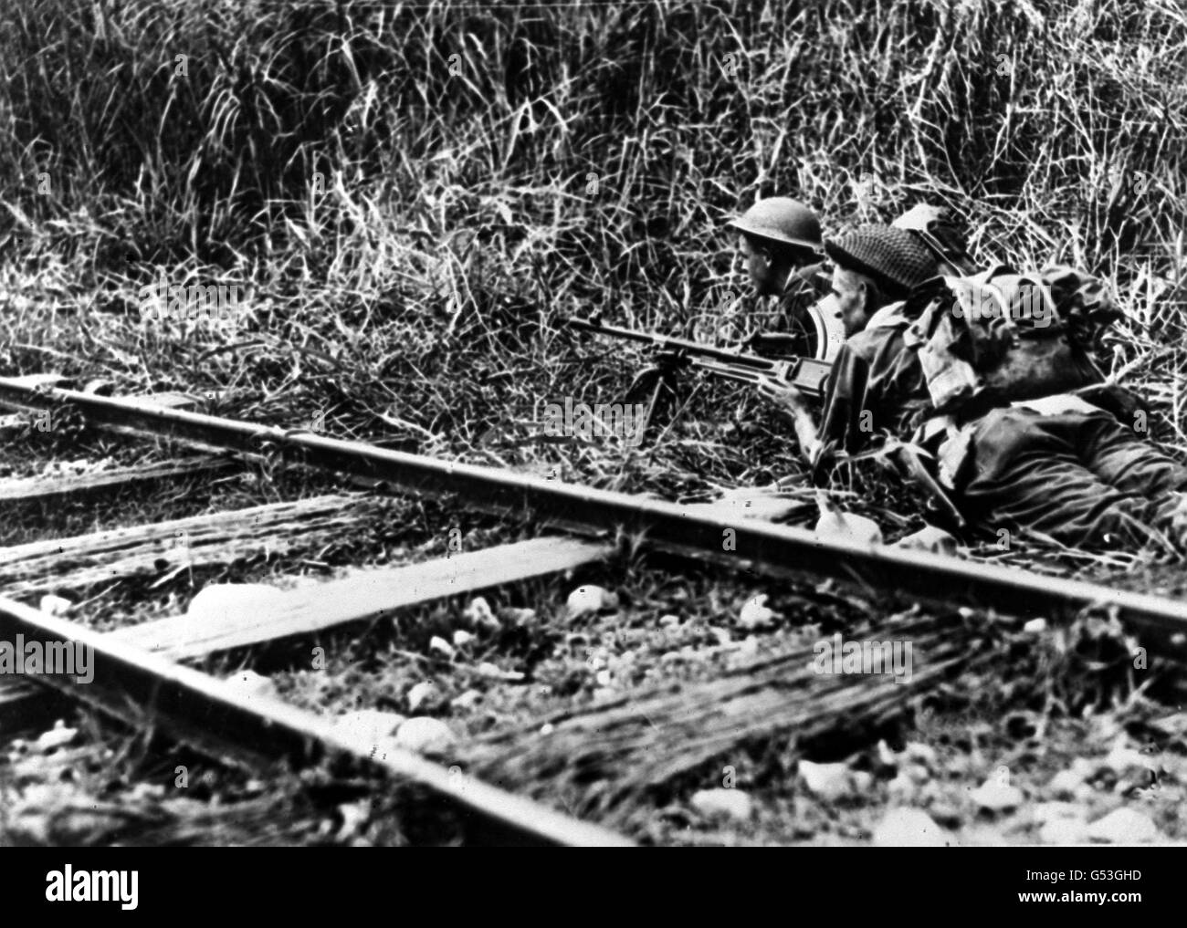BORNEO LANDINGS 1945 Stock Photo - Alamy