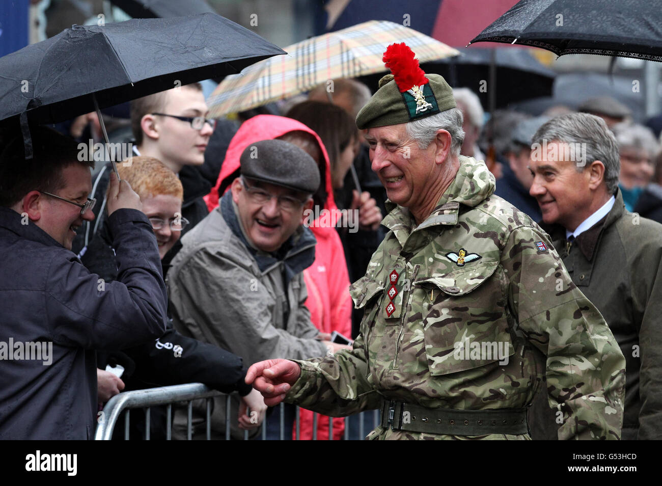 Members black watch 3rd battalion hi-res stock photography and images ...