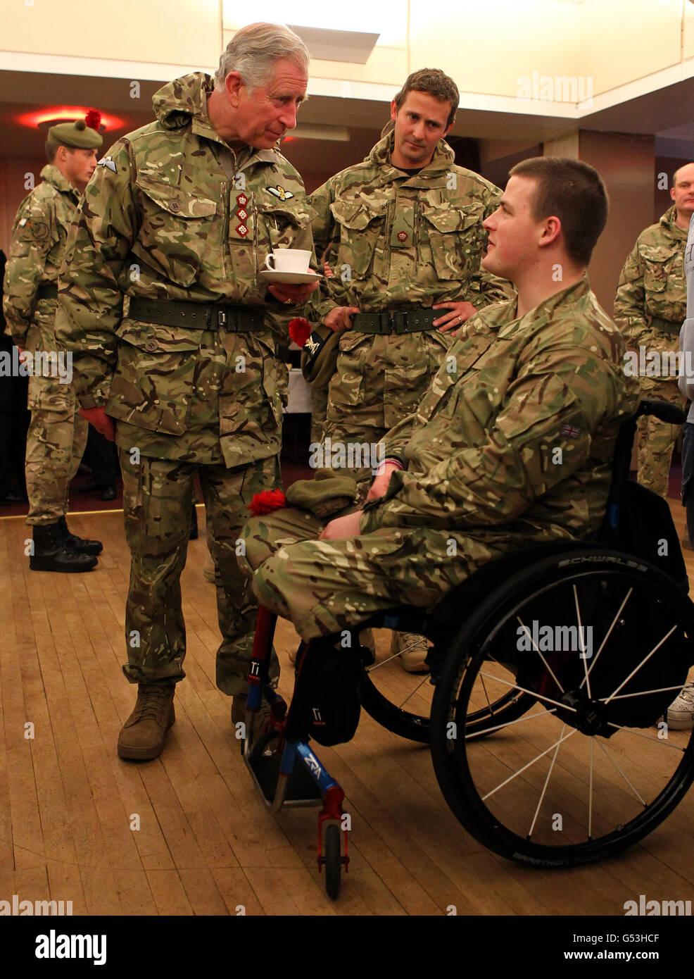 The Duke of Rothesay as their Royal Colonel of the Royal Regiment of ...