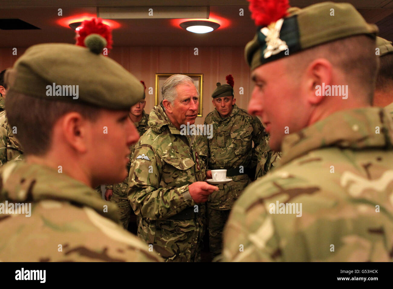 The Duke of Rothesay as their Royal Colonel of the Royal Regiment of ...