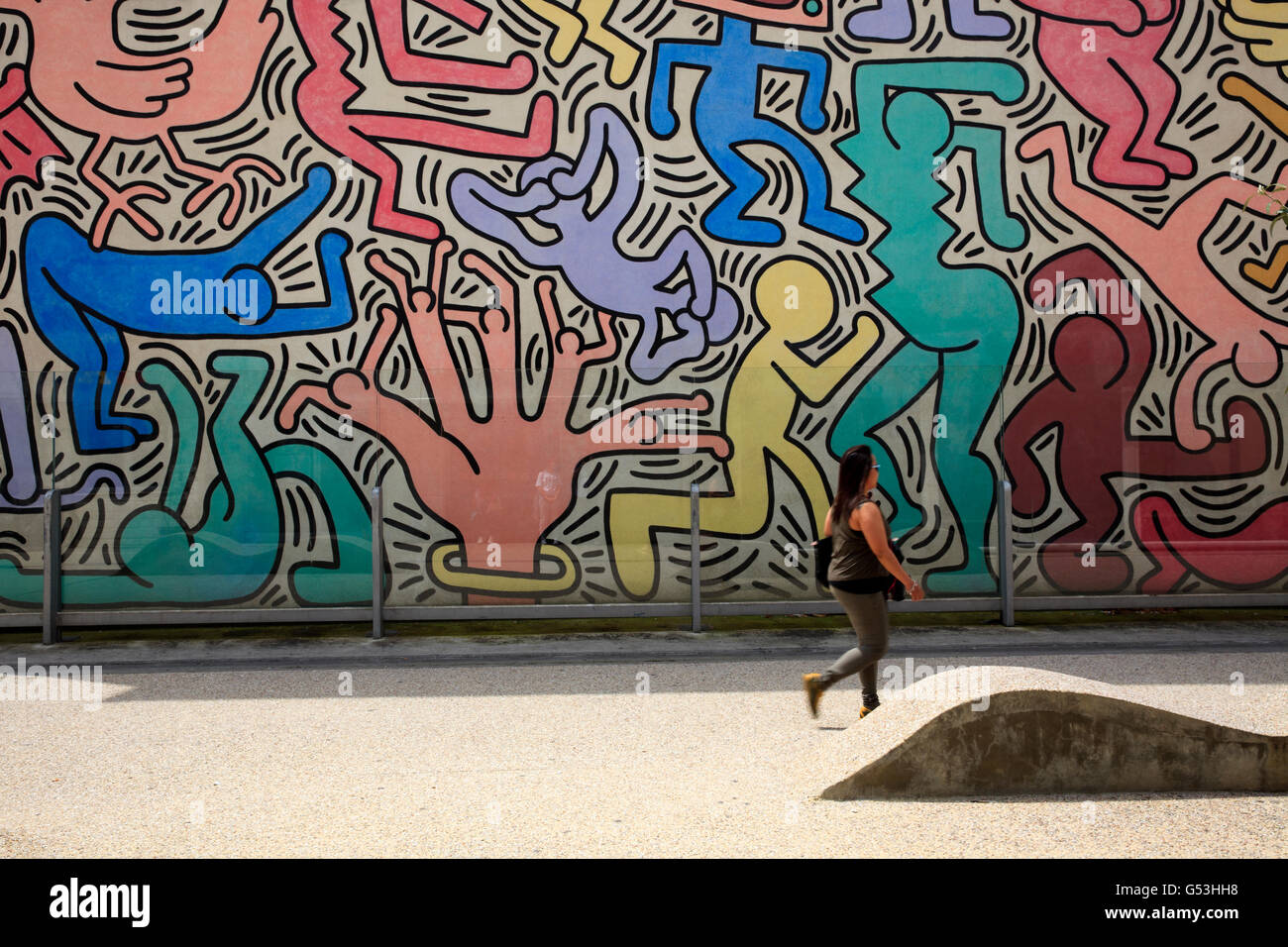 Keith Haring Mural