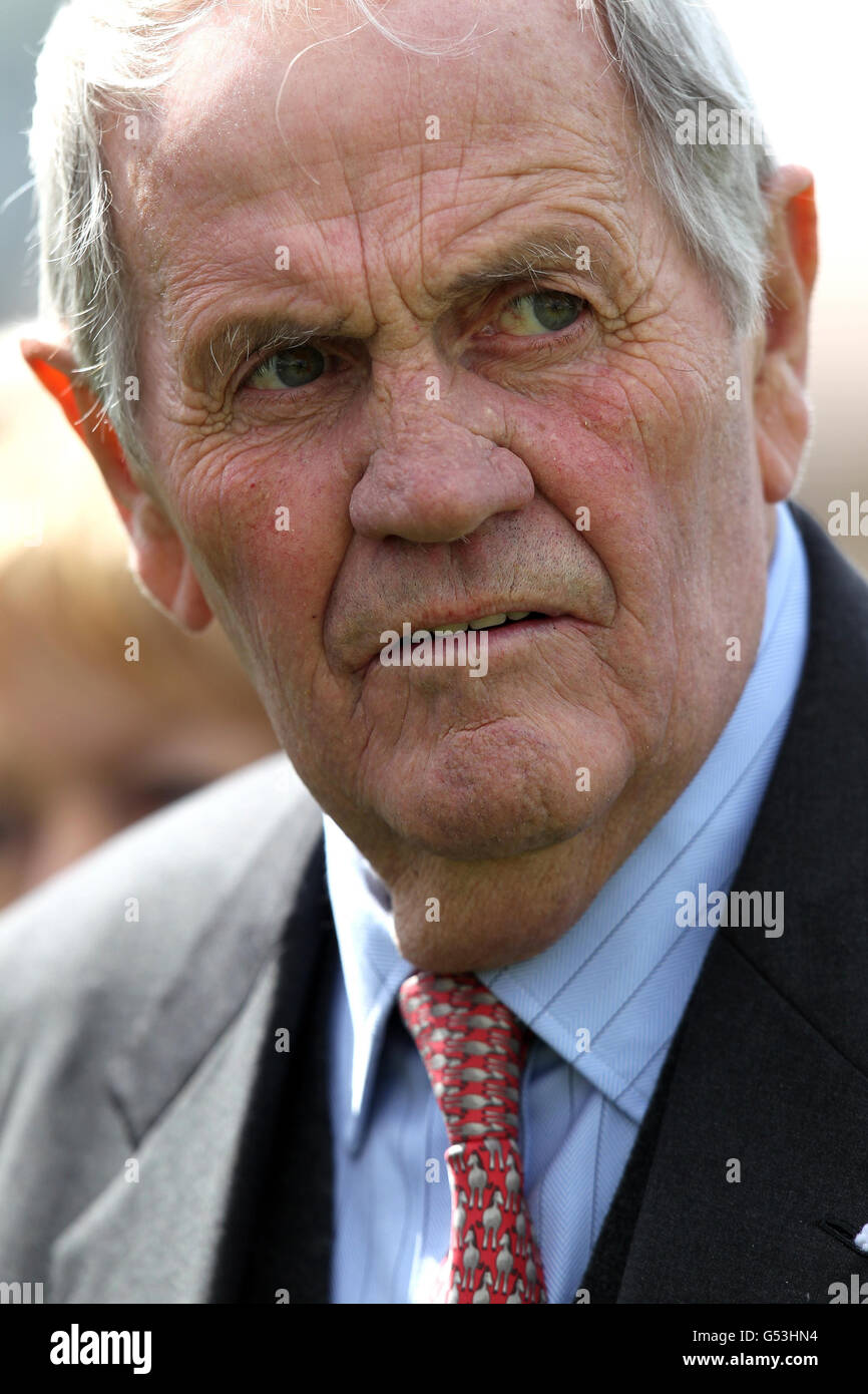 Trainer Richard Hannon before the Compton Beauchamp Estates Ltd E B F ...