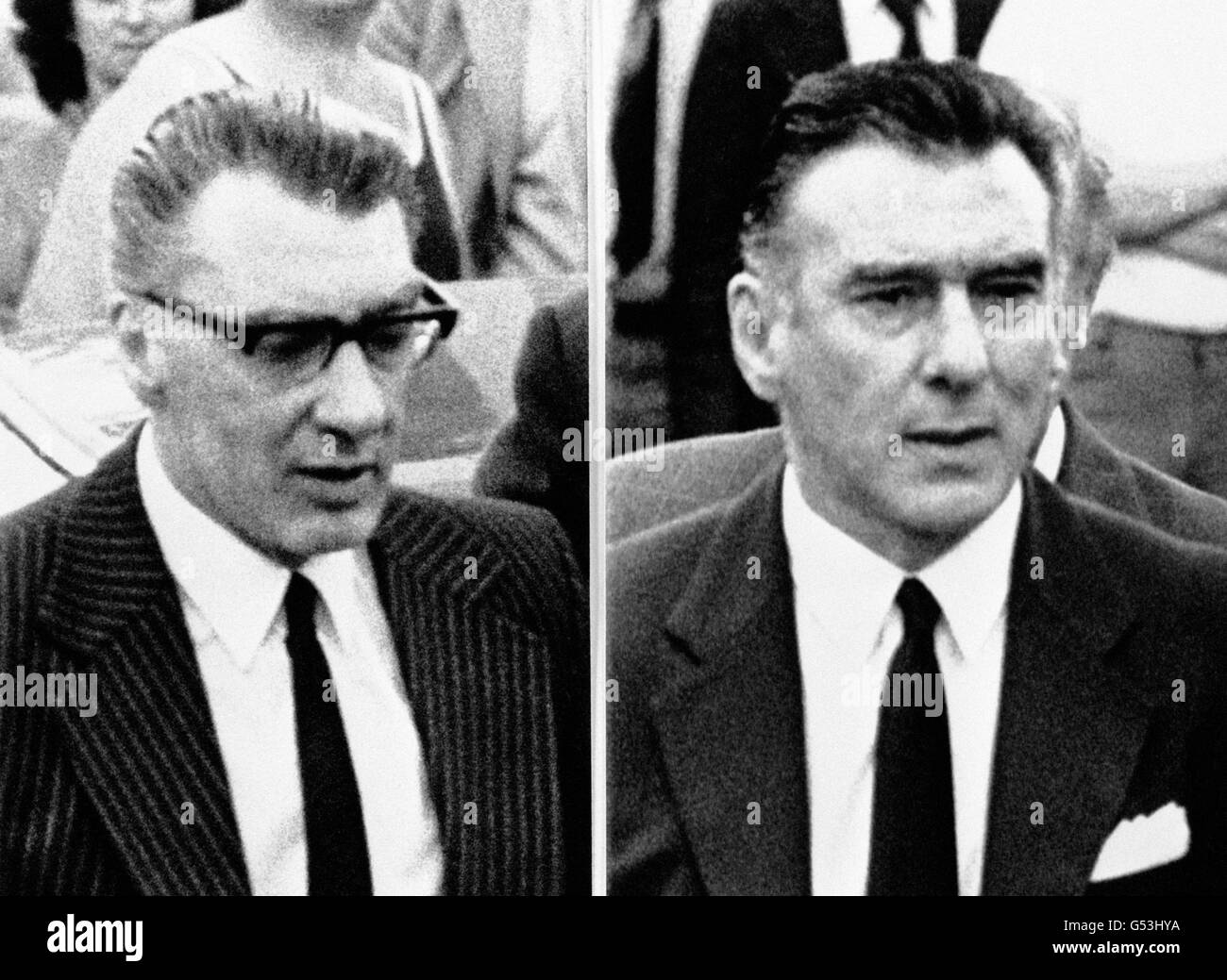 Kray twins black and white hi-res stock photography and images - Alamy