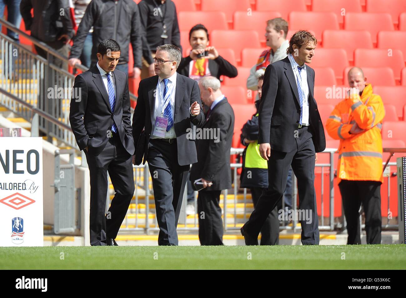 Soccer - FA Cup - Semi Final - Liverpool v Everton - Wembley Stadium ...