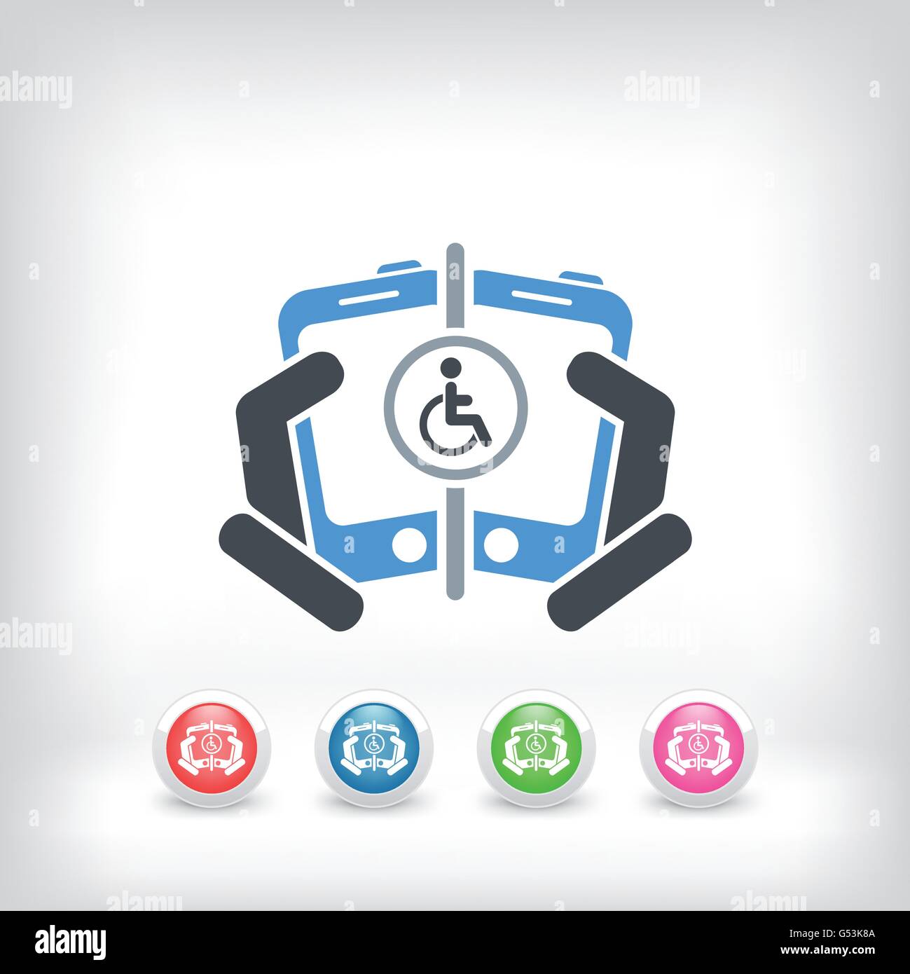 Disabled people connection Stock Vector Image & Art - Alamy