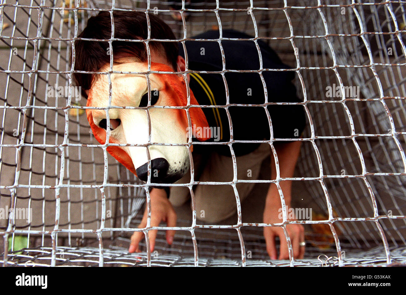 Peta protest animal experiments hi-res stock photography and images - Alamy