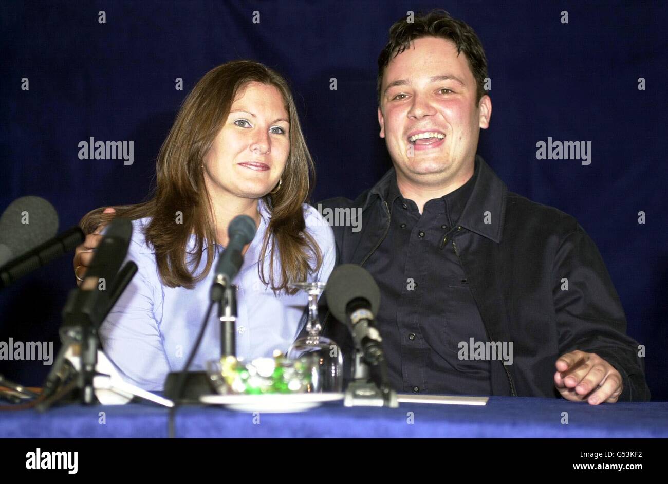 National lottery jackpot winner dean allen from tilbury hi-res stock ...